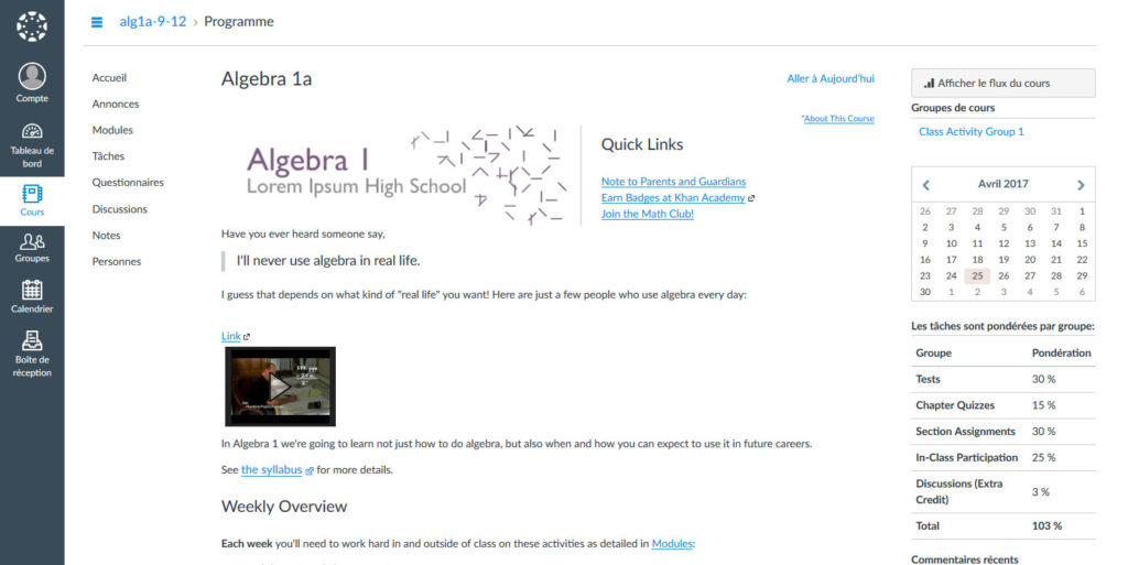 Canvas LMS | Web & Elearning